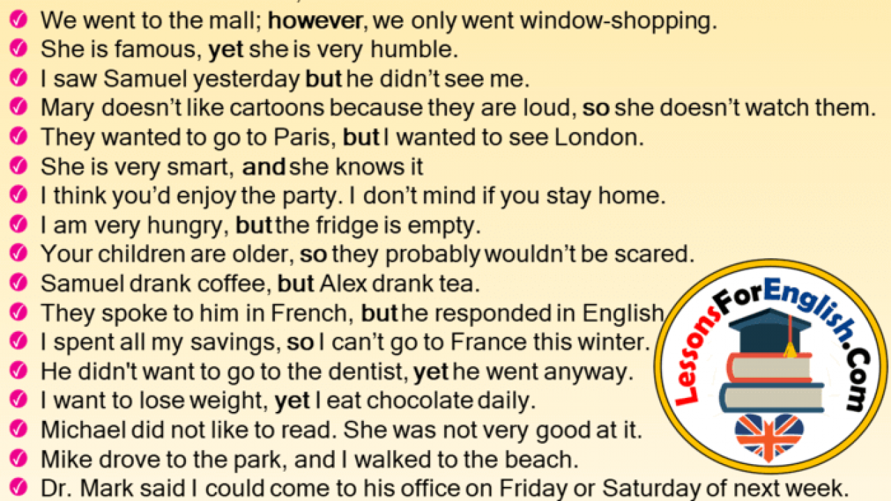 Compound Sentences In English English Study Here Declarative Sentence